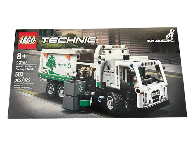 LEGO Technic Mack LR Electric Garbage Truck Set 42167 - US