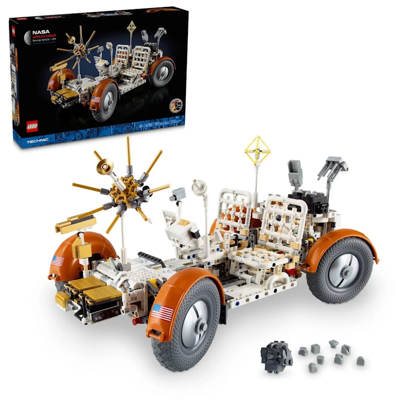 LEGO Technic NASA Apollo Lunar Roving Vehicle-LRV Set 42182 - US