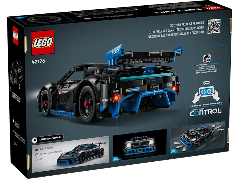 LEGO Technic Porsche GT4 e-Performance Race Car Set 42176 - US
