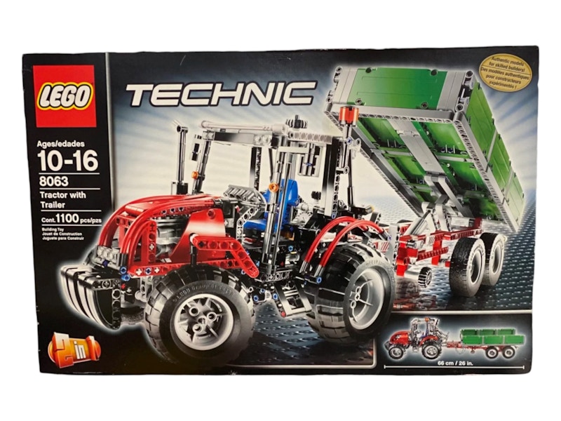 LEGO Technic Tractor with Trailer Set 8063 - US
