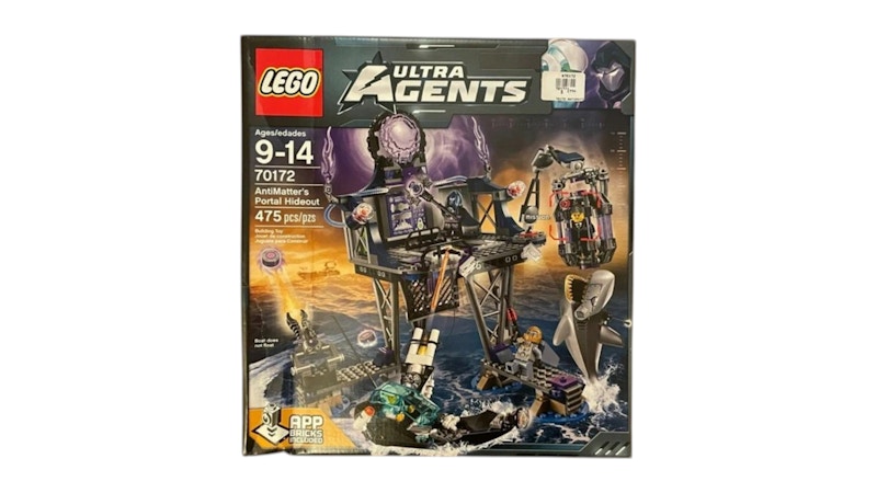 LEGO Ultra Agents AntiMatter's Portal Hideout Set 70172 - US