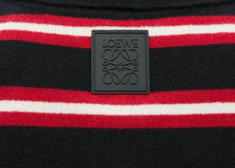 LOEWE Polo Sweater in Wool Black - SS24 - US