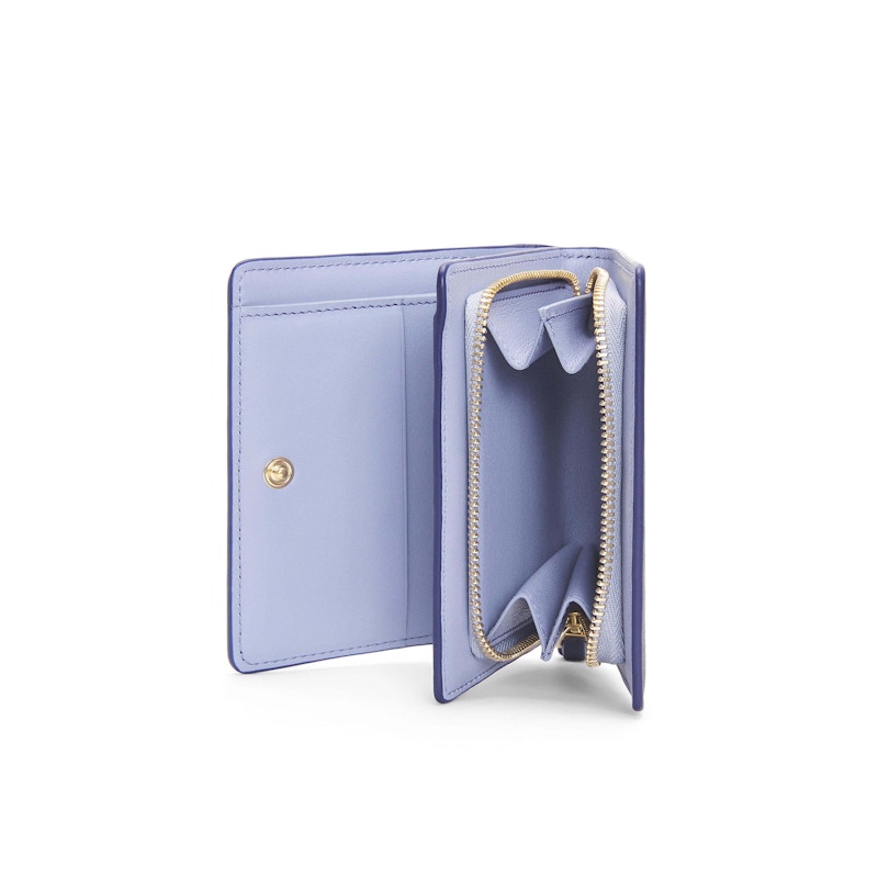 LOEWE x Howls Magical Sky Compact Zip Wallet In Classic Calfskin Marine ...