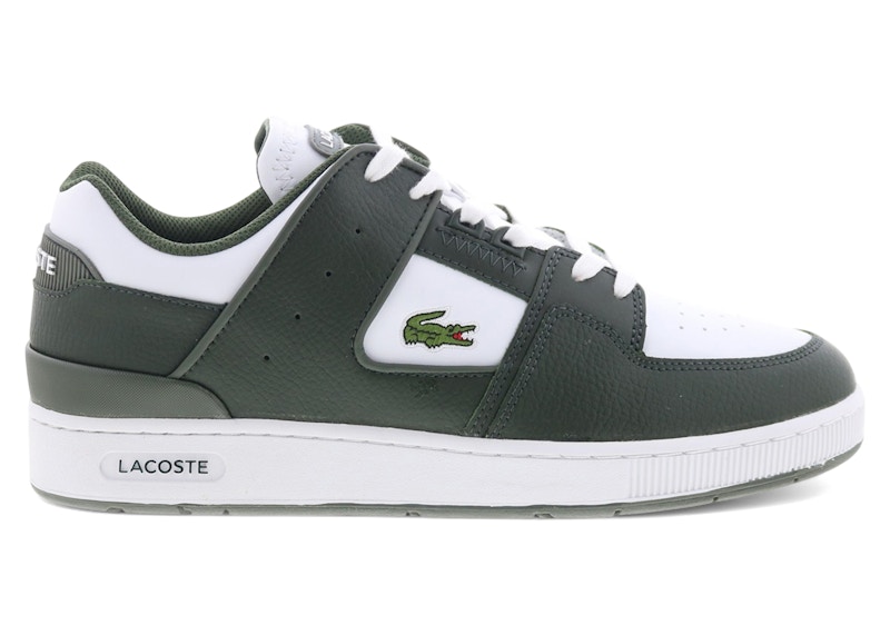Lacoste Court Cage 125 1 SMA Khaki White Men's - 7-49SMA0037255 - US