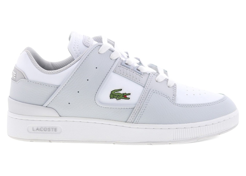 Lacoste Court Cage 125 1 SMA Light Grey White Men's - 7-49SMA00372Q5 - US