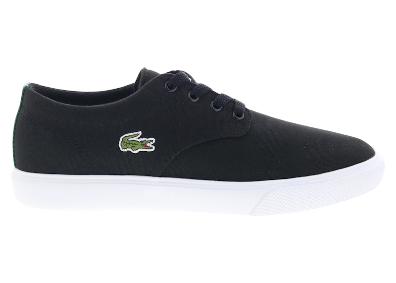 Lacoste Grip Base 224 1 CMA Black White Men's - 7-48CMA0025312 - US