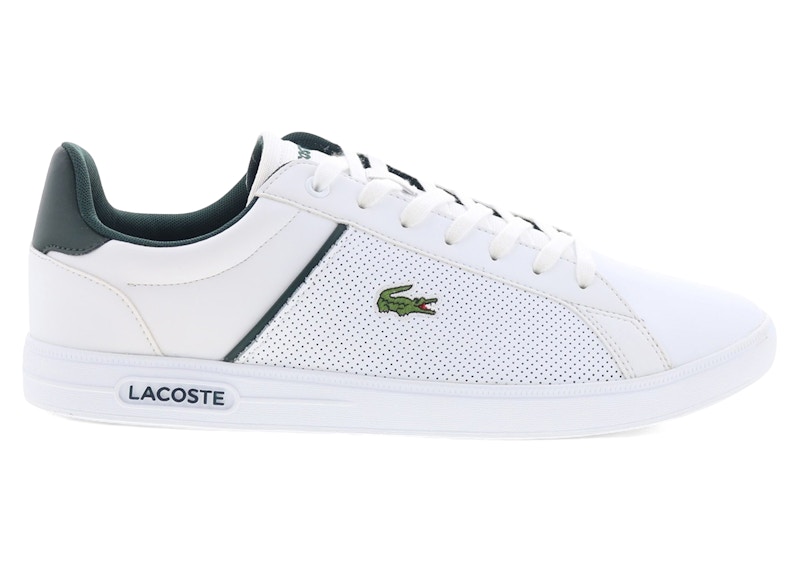 Lacoste Lite Base 224 1 SMA White Dark Grey Men's - 7-48SMA01131R5 - US