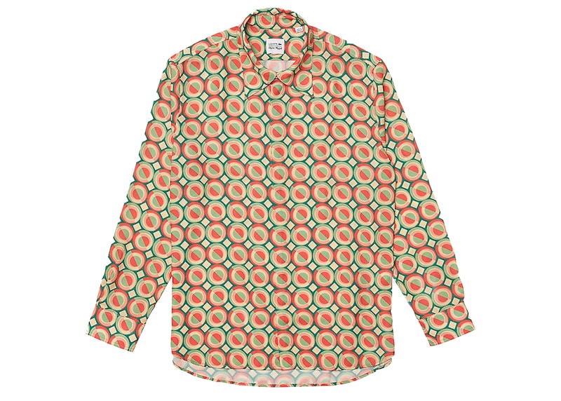 Lacoste x Ricky Regal Geometric Print Shirt Multicolor - SS21 - US