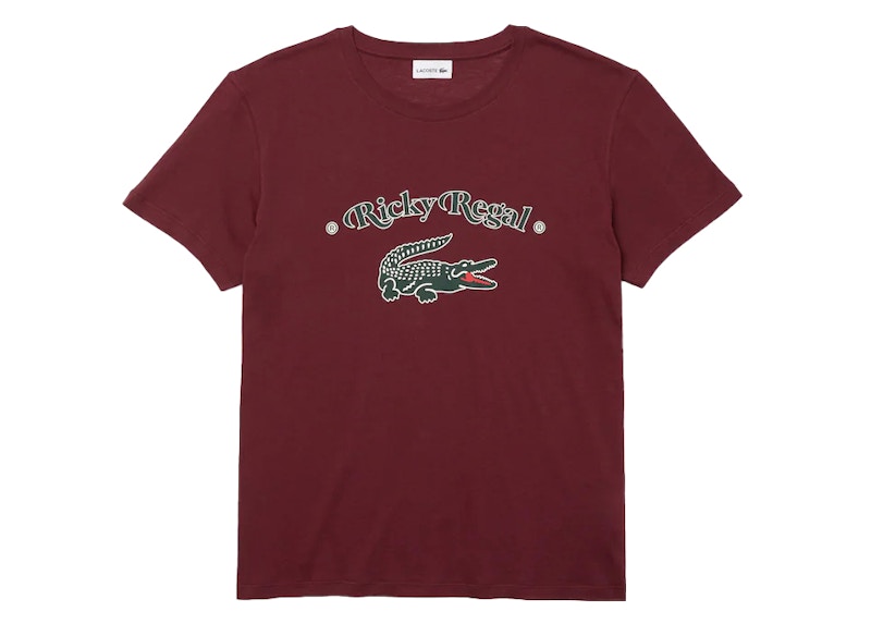 Lacoste x Ricky Regal Loose Neck Print T-shirt Sirius - SS21 - US
