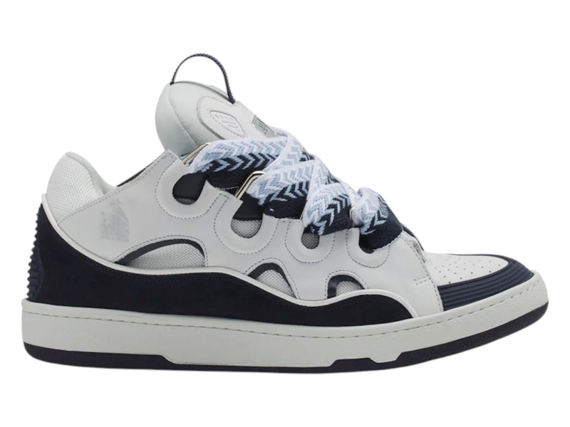 Lanvin Curb White Navy Blue - FU SKDK12 BICO E250029 - US