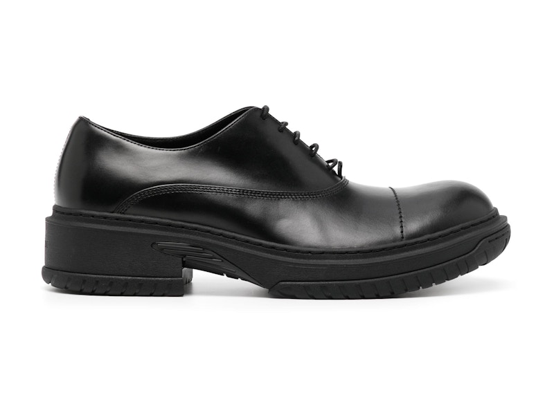 Lanvin Derby Shoes Black Anthracite Men's - FM-SHAY00-CALF Lanvin Derby Shoes Black Anthracite Men's - FM-SHAY00-CALF