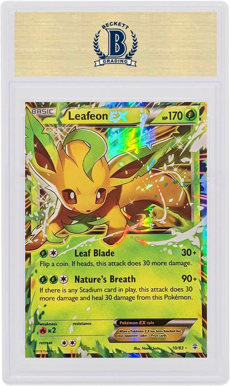 Leafeon 2016 Pokemon TCG Genrations Holo #10 (PSA or BGS Graded) - 2016 ...
