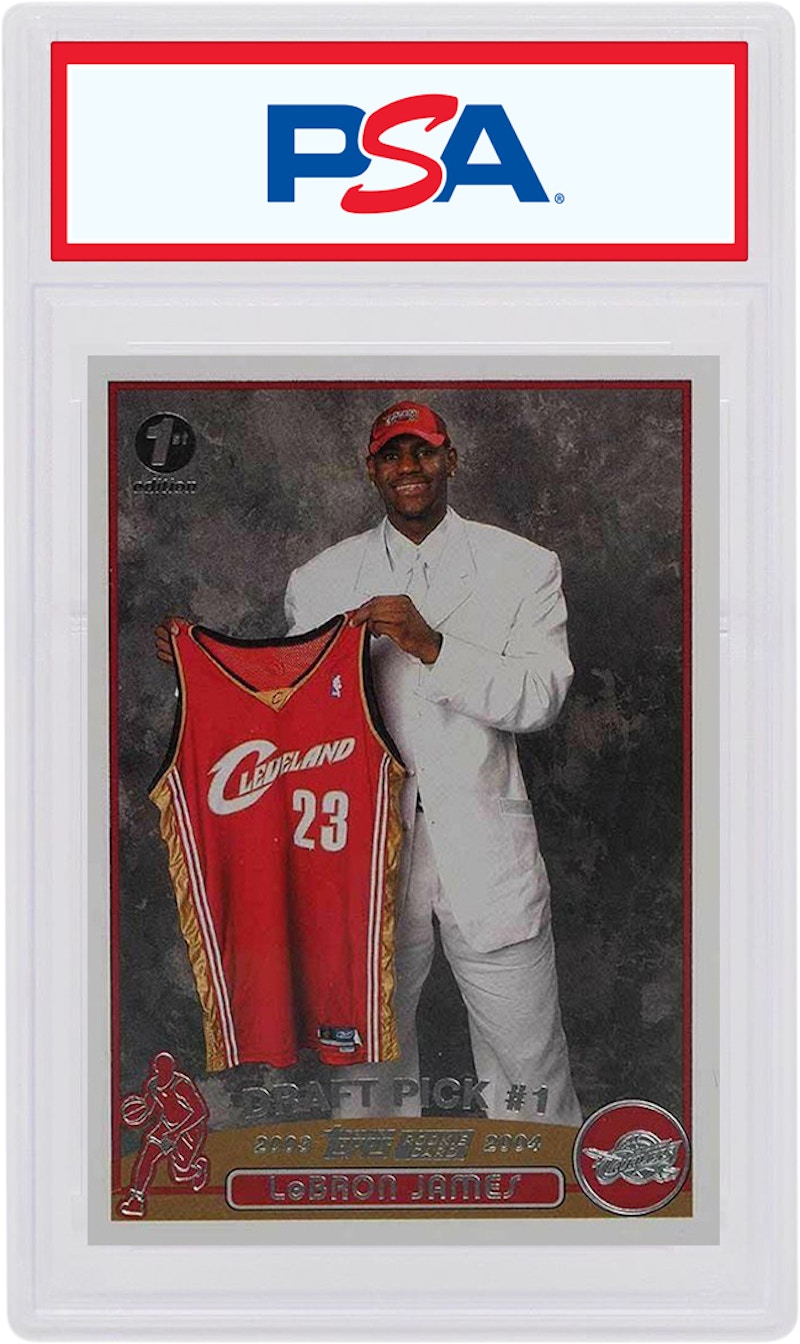 Lebron James 2003 Topps Rookie 1st Edition #221 (PSA or BGS Graded ...