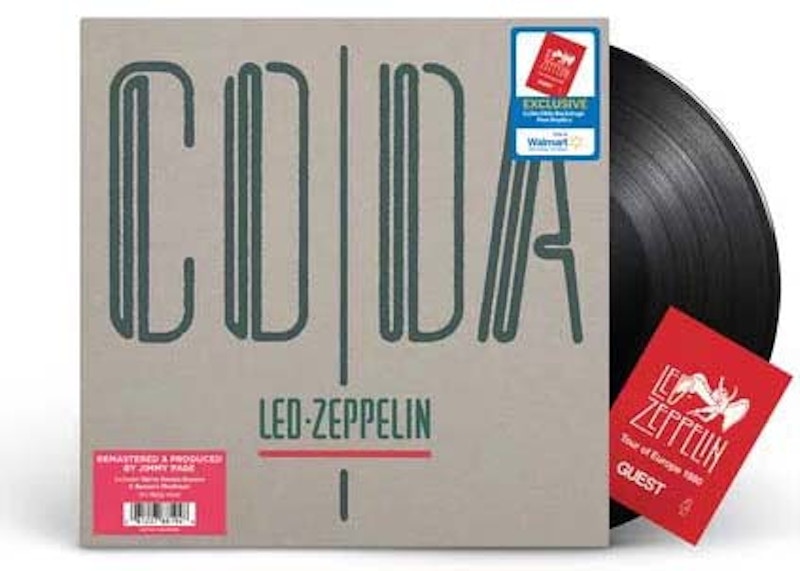 Led Zeppelin Coda Walmart Exclusive LP Vinyl Black - MX