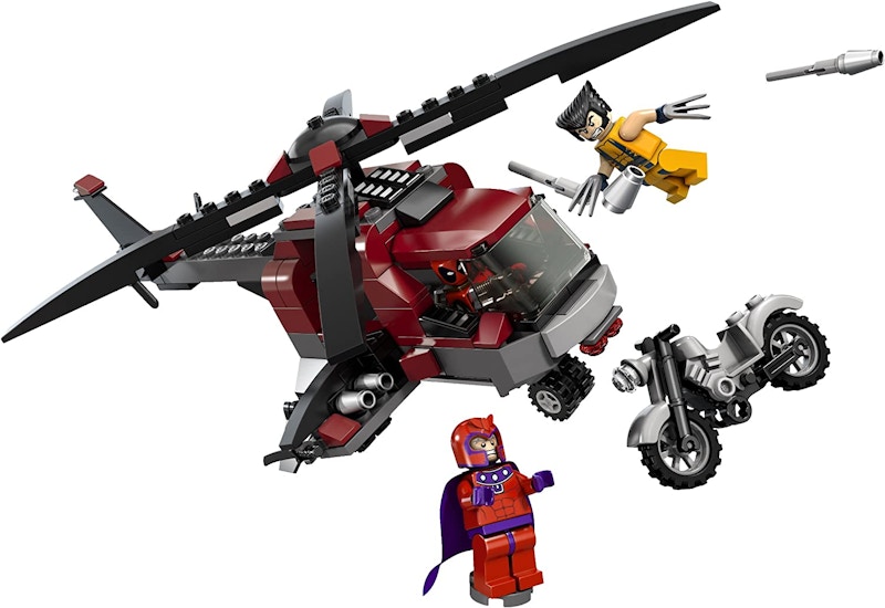 LEGO Marvel Super Heros X-Men Wolverine's Chopper Showdown Set 6866 ...