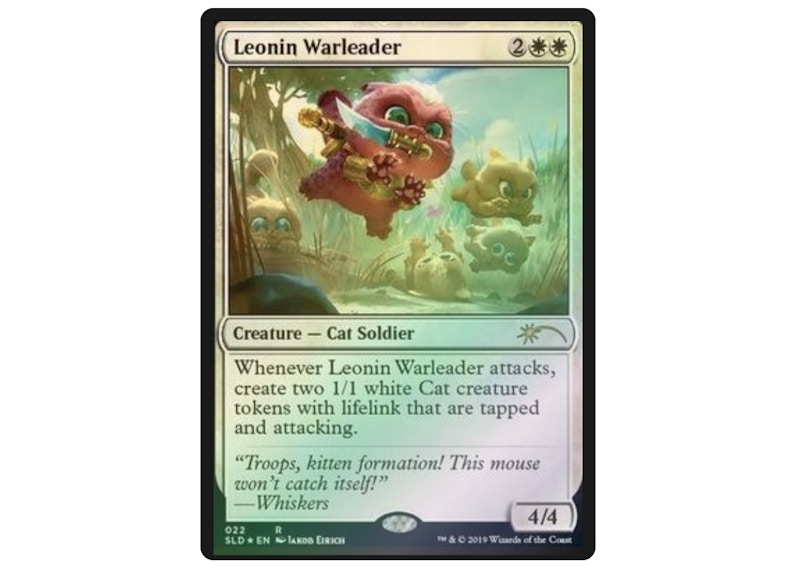 Leonin Warleader (Foil) Secret Lair Drop Series Rare #22 (Ungraded) - GB