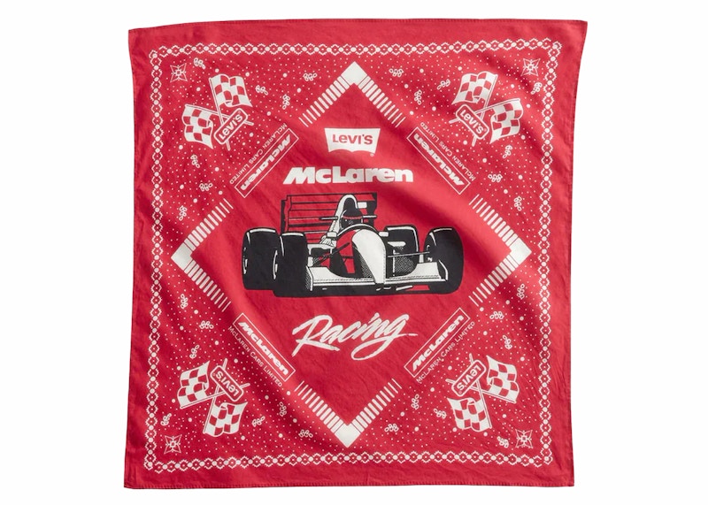 Levis x McLaren Racing Bandana Brilliant Red Men's - SS24 - US