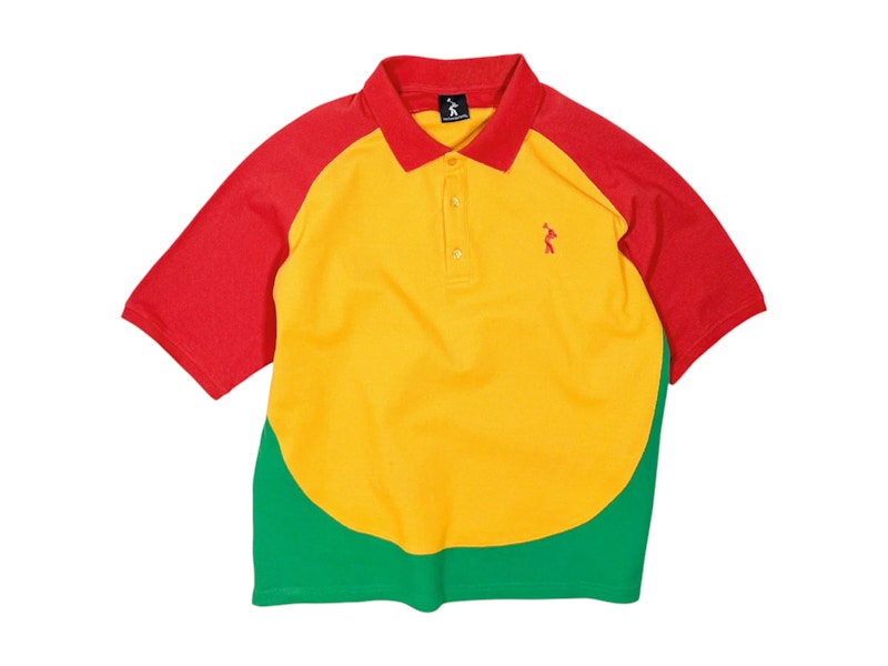 Lil Yachty Concrete Boys Working Man Raglan Polo Multicolor Men's ...