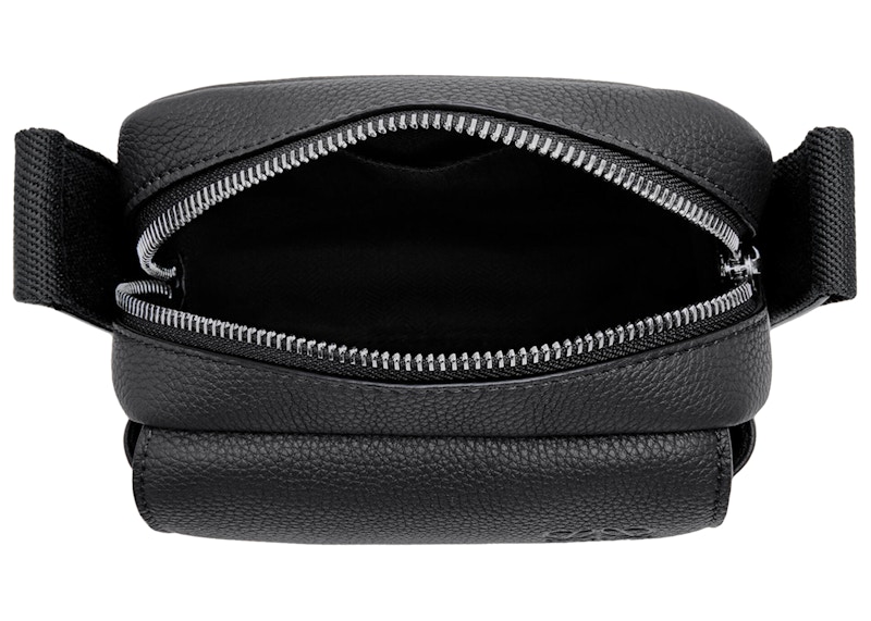 LOEWE Military Crossbody in Soft Grained Calfskin XS Black in Calfskin ...