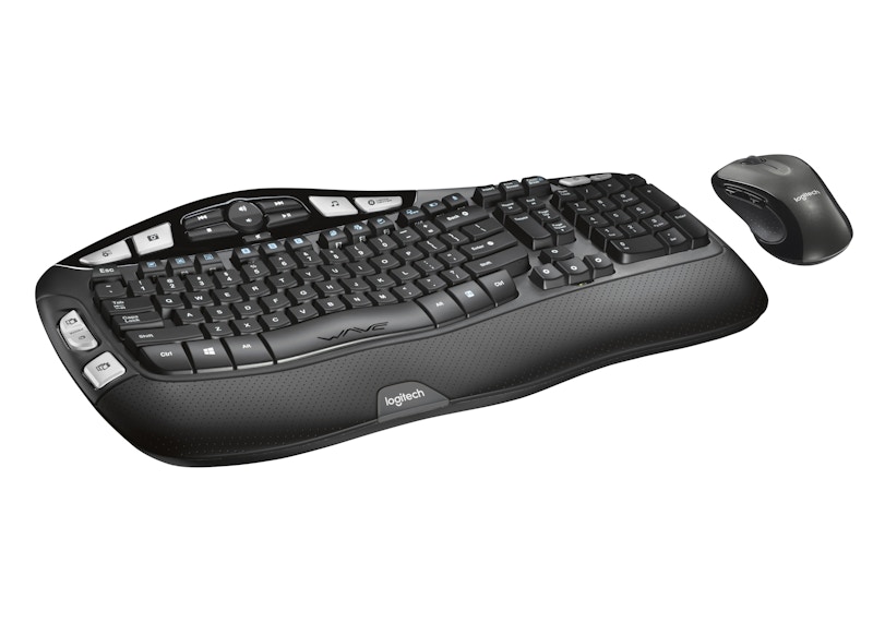 Logitech MK550 Ergonomic Wireless Wave Keyboard & Mouse 920-002555 - US