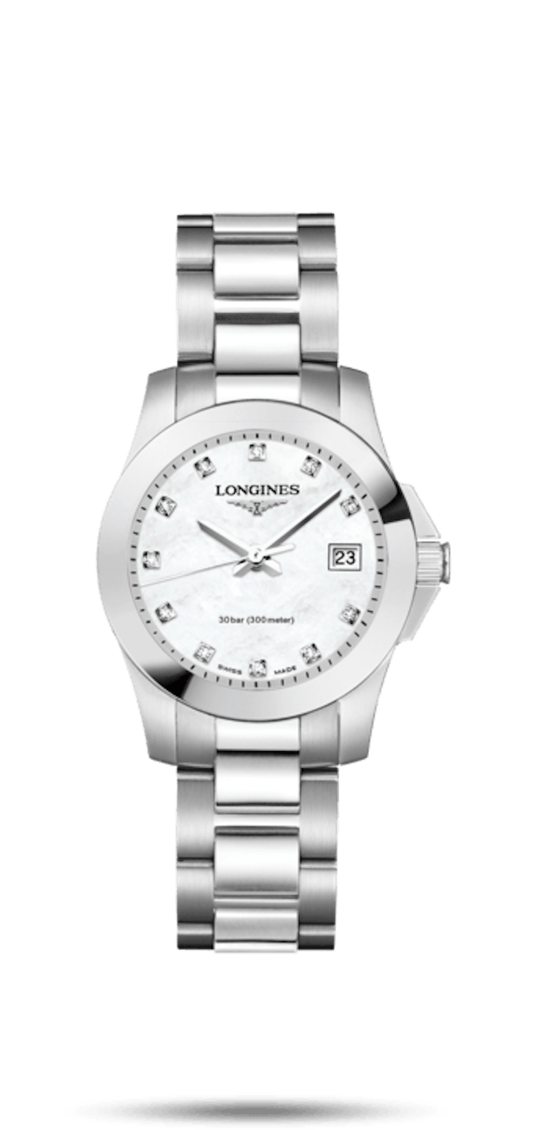 Longines Conquest L3.376.4.87.6 29.50mm in Stainless Steel - GB