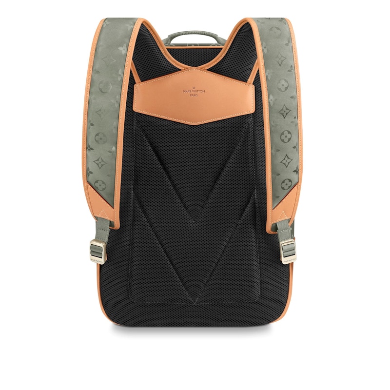 Louis Vuitton Backpack Monogram Titanium GM Grey in Titanium Canvas ...