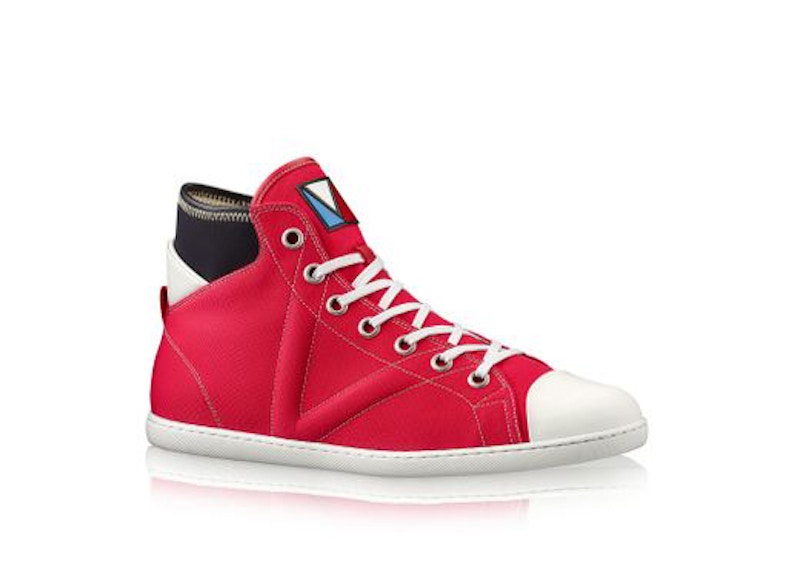 Louis Vuitton Baseball Sneaker Boot Red Men's - sneakers - GB