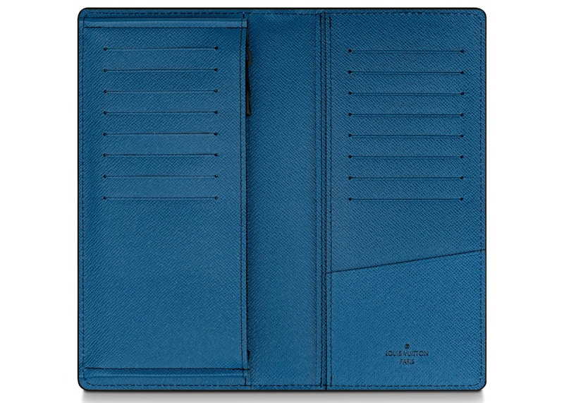 Louis Vuitton Brazza Wallet Epi Colorblock in Leather with Black