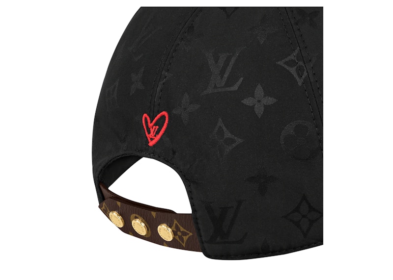Louis Vuitton Limited Edition Cap Fall In Love Brown/Black in Canvas ...