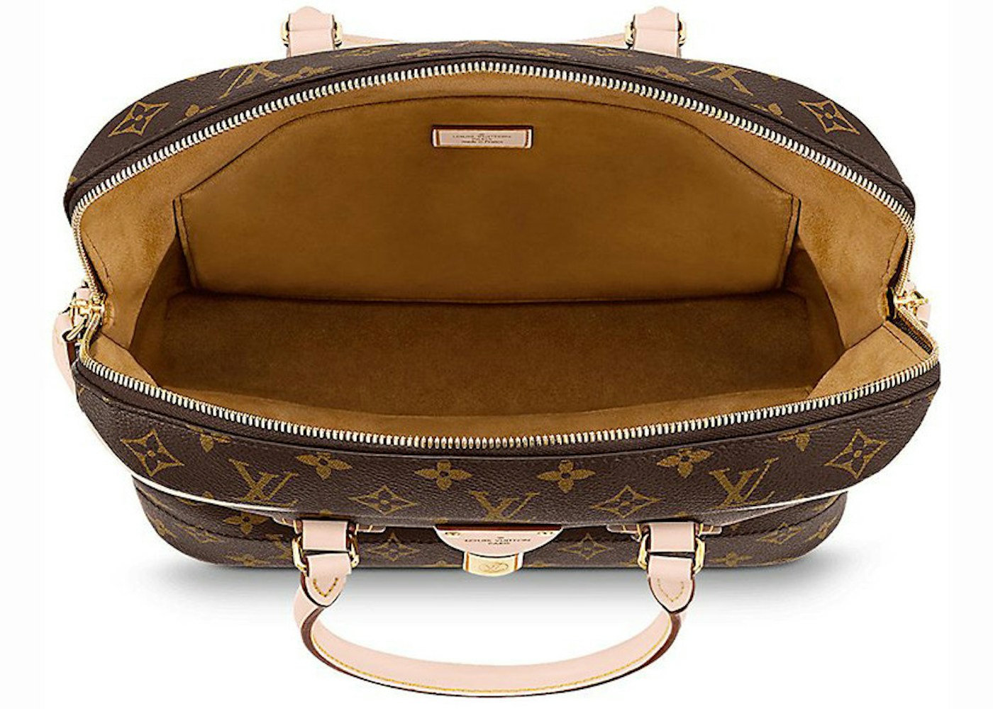 Louis Vuitton Carry All Monogram MM Brown in Coated Canvas/Cowhide ... Louis Vuitton Carry All Monogram MM Brown in Coated Canvas/Cowhide ...