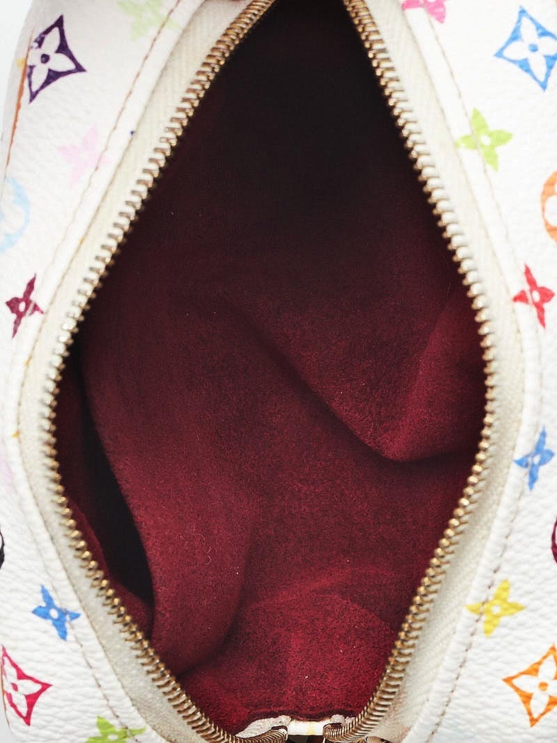 Louis Vuitton Wapity Case Monogram Multicolore White in Canvas/Leather ...