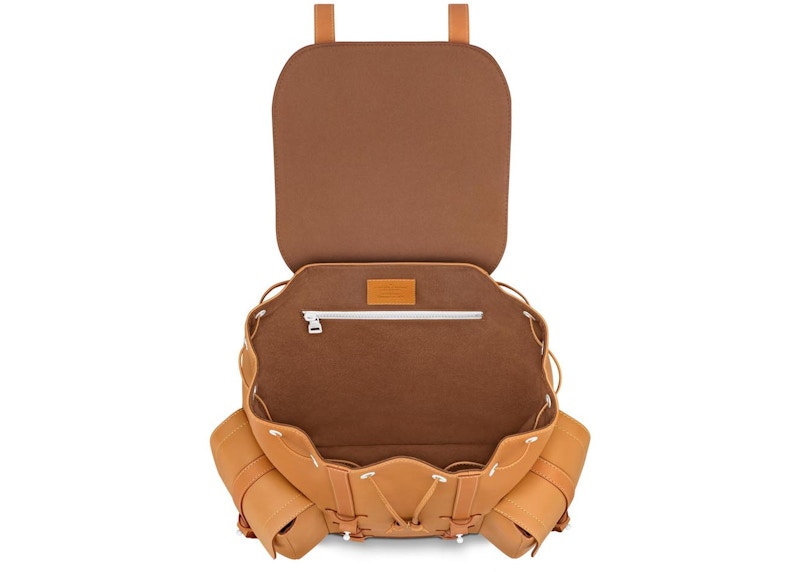 Louis Vuitton Christopher Origine in Leather with White