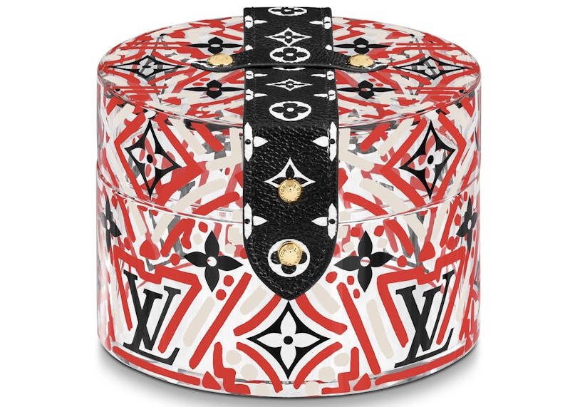 Louis Vuitton Crafty Scott Box Red in Plexiglass with Gold-tone - US