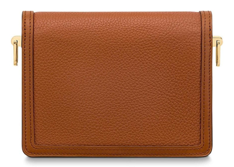 Louis Vuitton Dauphine Mini Bruni/Strawberry Milk in Taurillon Leather ...