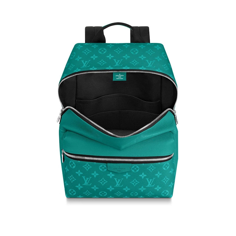 Louis Vuitton Discovery Backpack Monogram Amazon Taiga PM Pine Green in ...