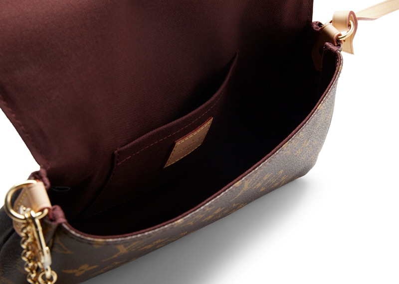 Louis Vuitton Favorite Monogram MM Burgundy Lining - US