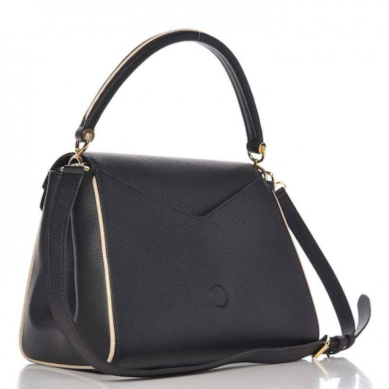 Louis Vuitton Flap Double V Monogram (With Accessories) Noir Black in ...