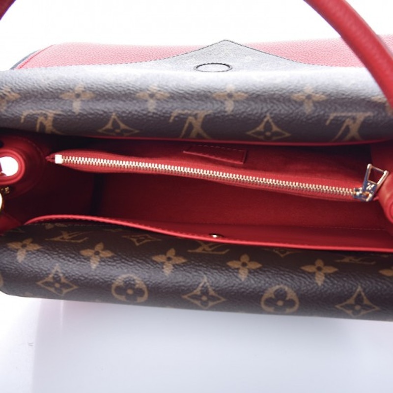 Louis Vuitton Flap Double V Monogram With Accessories Rubis in Canvas ...