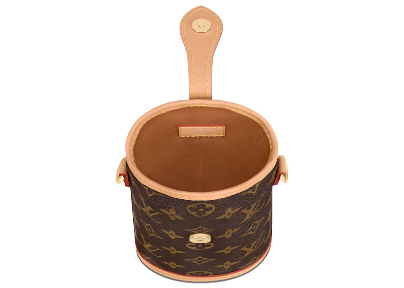 Louis Vuitton Fold Me Pouch Monogram Brown in Coated Canvas/Leather ...