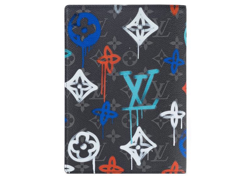 Louis Vuitton Graffiti Auguste Notebook Cover LV Graffiti Multicolor in ...