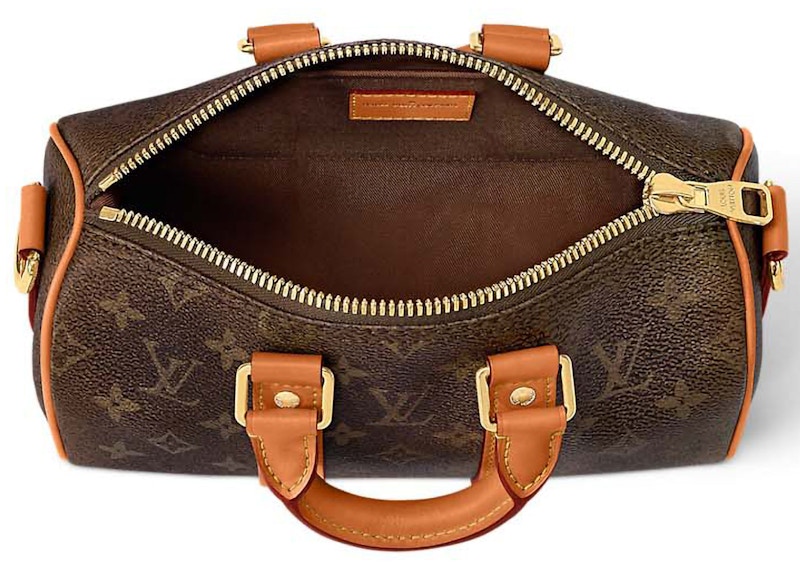 Louis Vuitton Keepall Bandouliere 25 Monogram Dust in Canvas with Gold ...