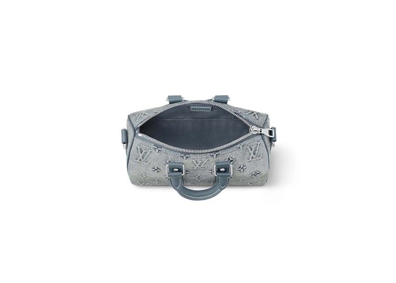 Louis Vuitton Keepall Bandouliere 25 Monogram Washed Denim canvas in ...