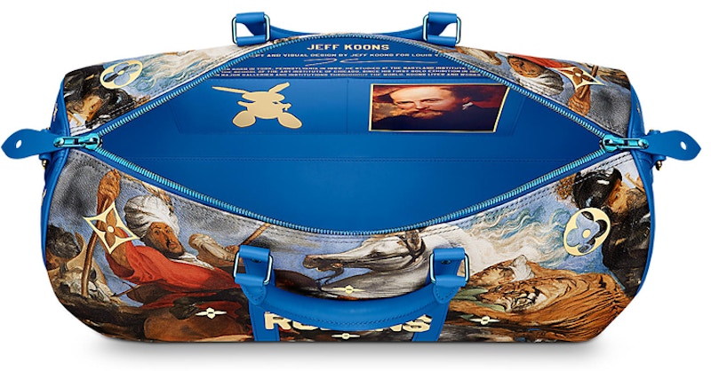 Louis Vuitton x Jeff Koons Keepall Bandouliere Peter Paul Rubens ...