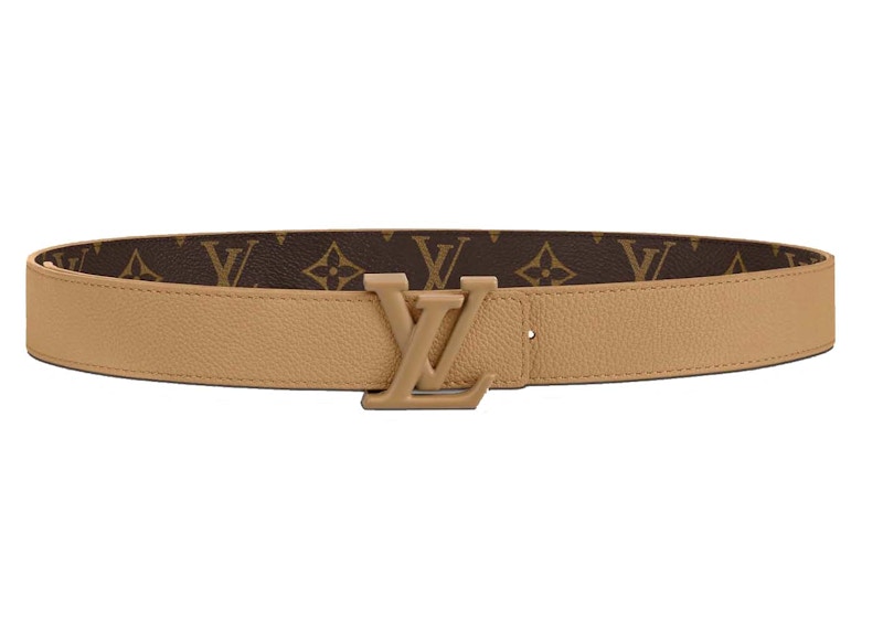 Louis Vuitton LV Boost 30MM Reversible Belt Arizona in Coated Canvas ...