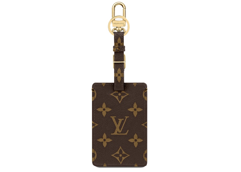 Louis Vuitton LV Card Luggage Tag Game On Monogram in Coated Canvas ...