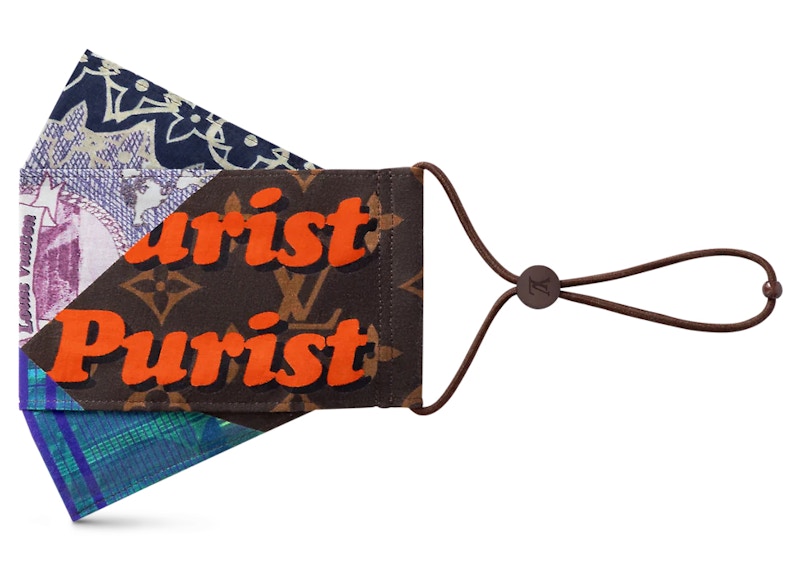 Louis Vuitton LV Collage Mask Cover and Bandana Set Multicolor in ...