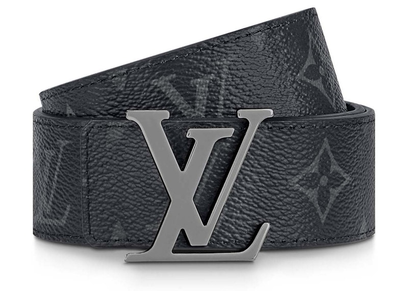 Louis Vuitton LV Initiales 35mm Reversible Belt Monogram Eclipse in ...