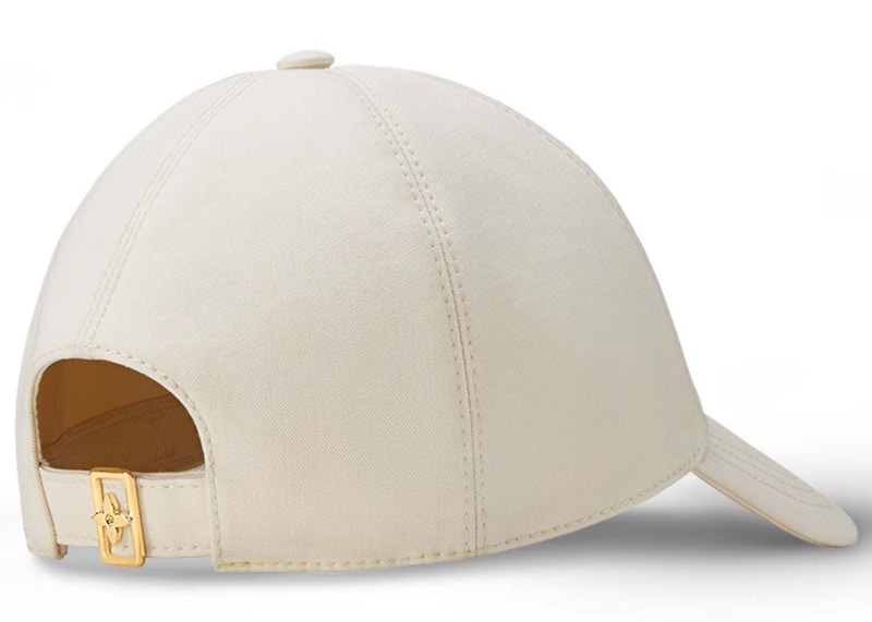 Louis Vuitton LV Signature Cap Beige in Cotton with Gold-tone - US