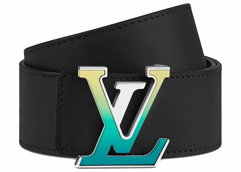 Louis Vuitton LV Spotlight 40MM Reversible Belt Black in Epi Leather ...