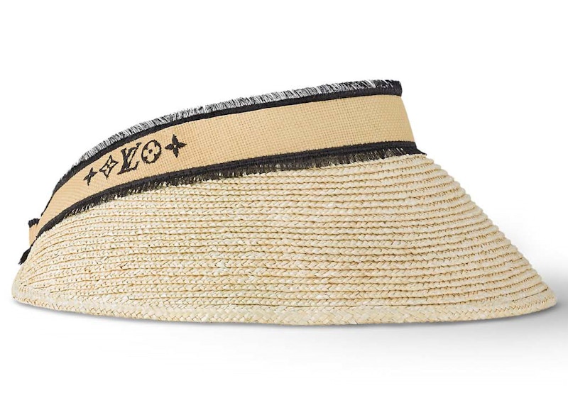 Louis Vuitton LV Straw Visiere Natural in Straw - US
